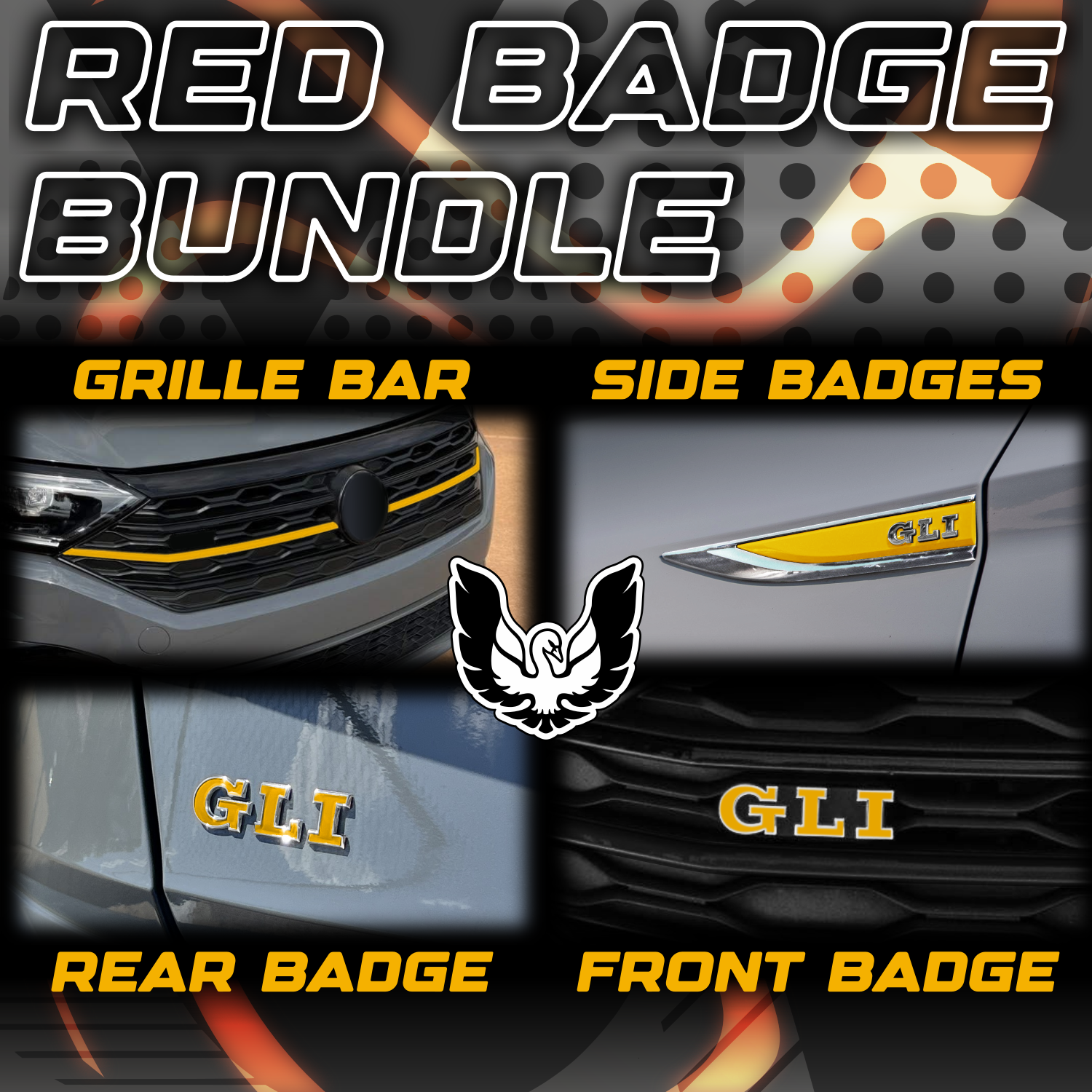 Red Badge Overlay Bundle | 2019-2021 GLI – Swan Vinyl Works